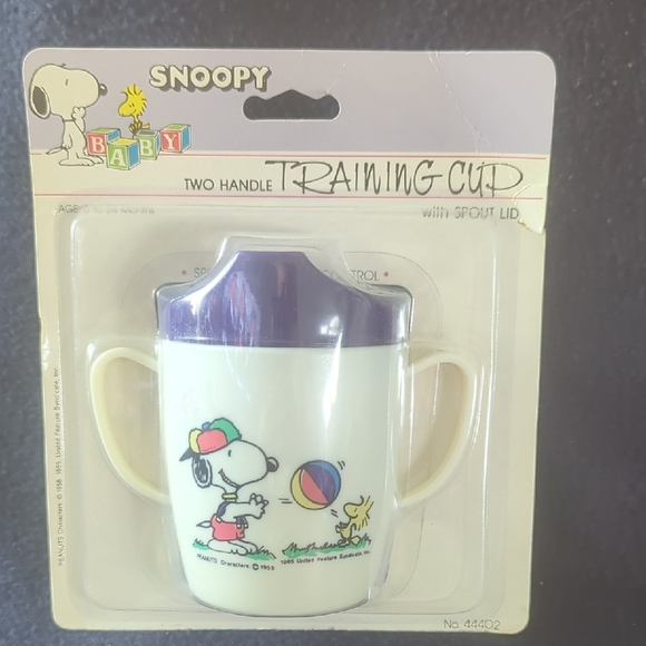Danara International | Other | Snoopy Two Handle Training Cup With ...